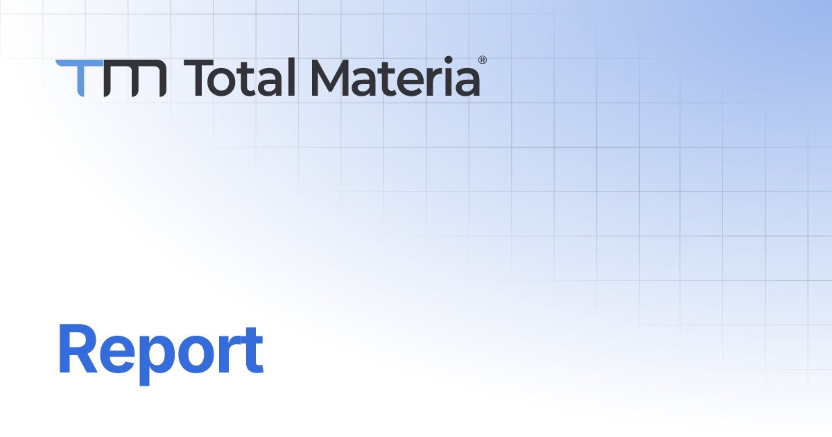 Report | Total Materia Docs